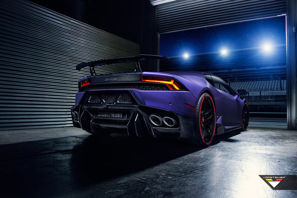 Lamborghini Huracan Novara Edizione Aero Rear Bumper w/ Rear Diffuser ...